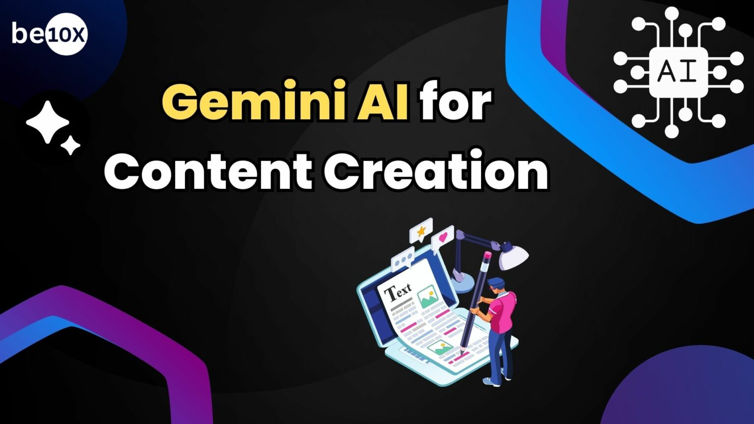 Gemini AI for Content Creation - Be10X